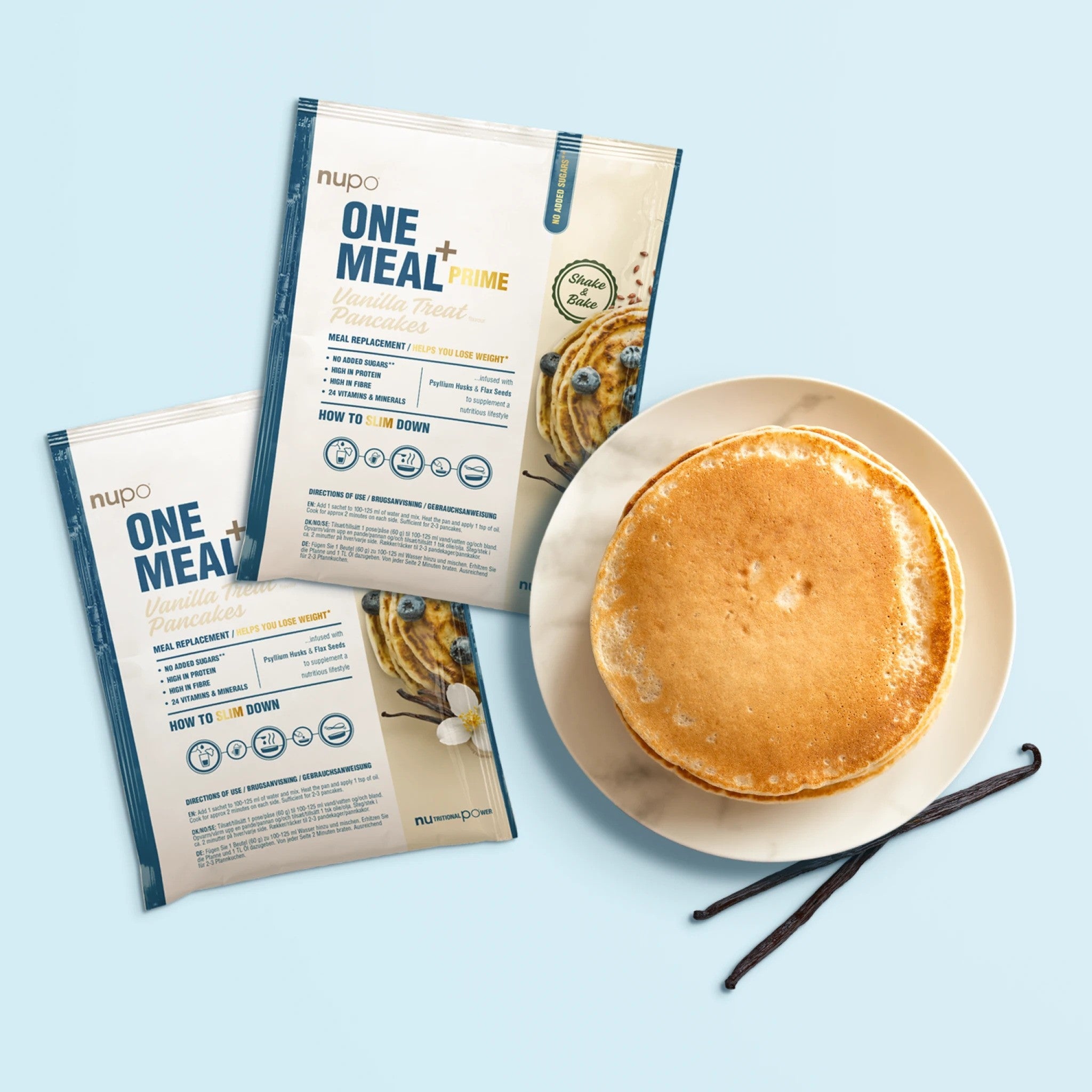 Pfannkuchen Mahlzeitersatz | One Meal +Prime Pancakes | Nupo – Nupo AT